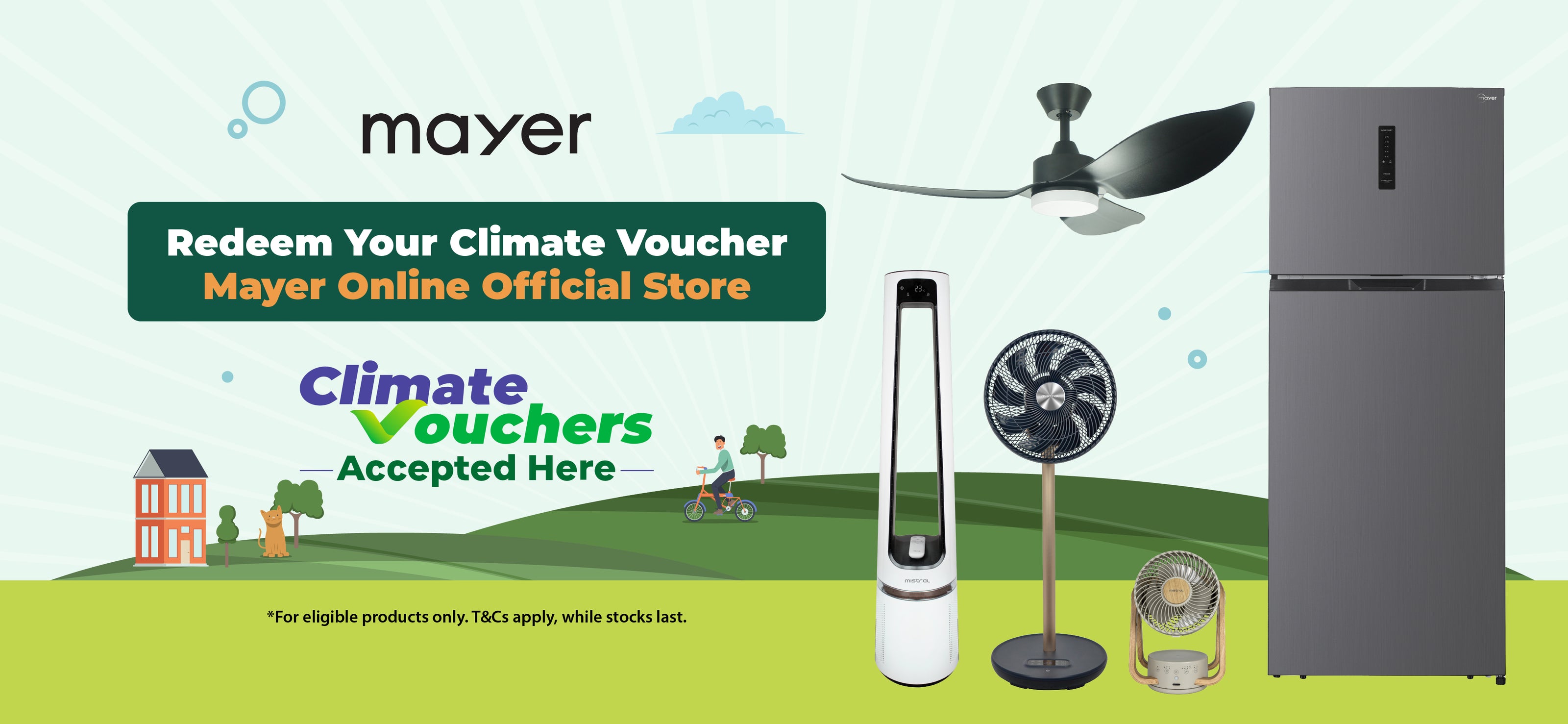Home & Kitchen Appliances Online Store | Mayer Singapore