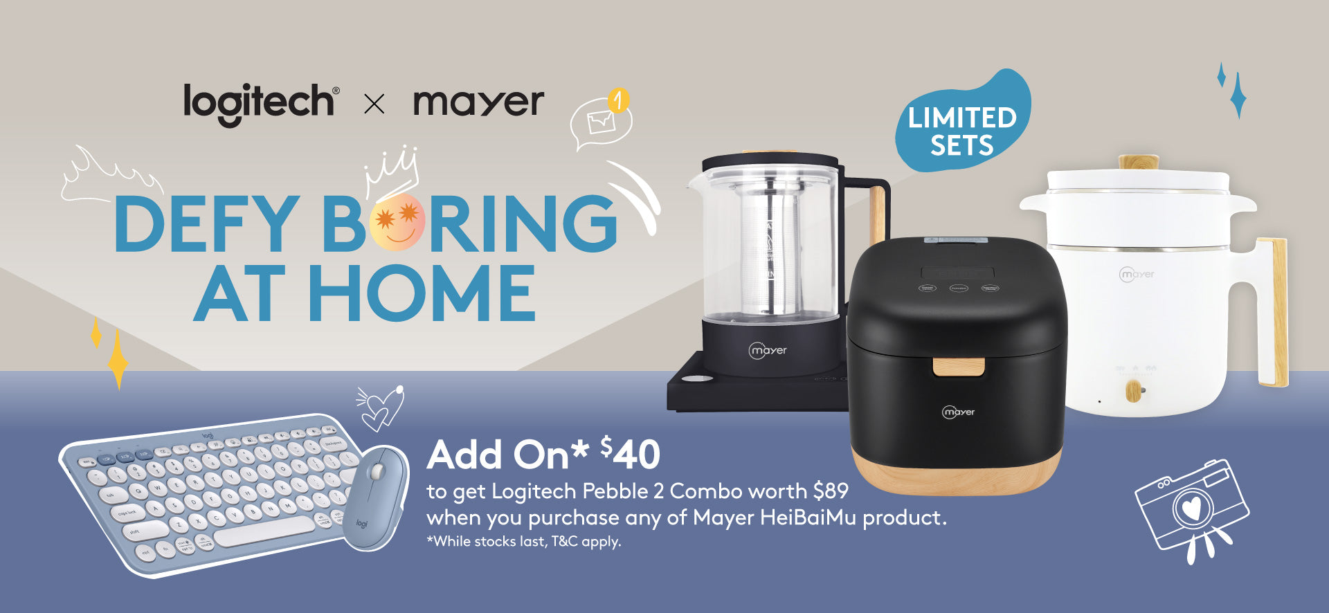 Home & Kitchen Appliances Online Store | Mayer Singapore
