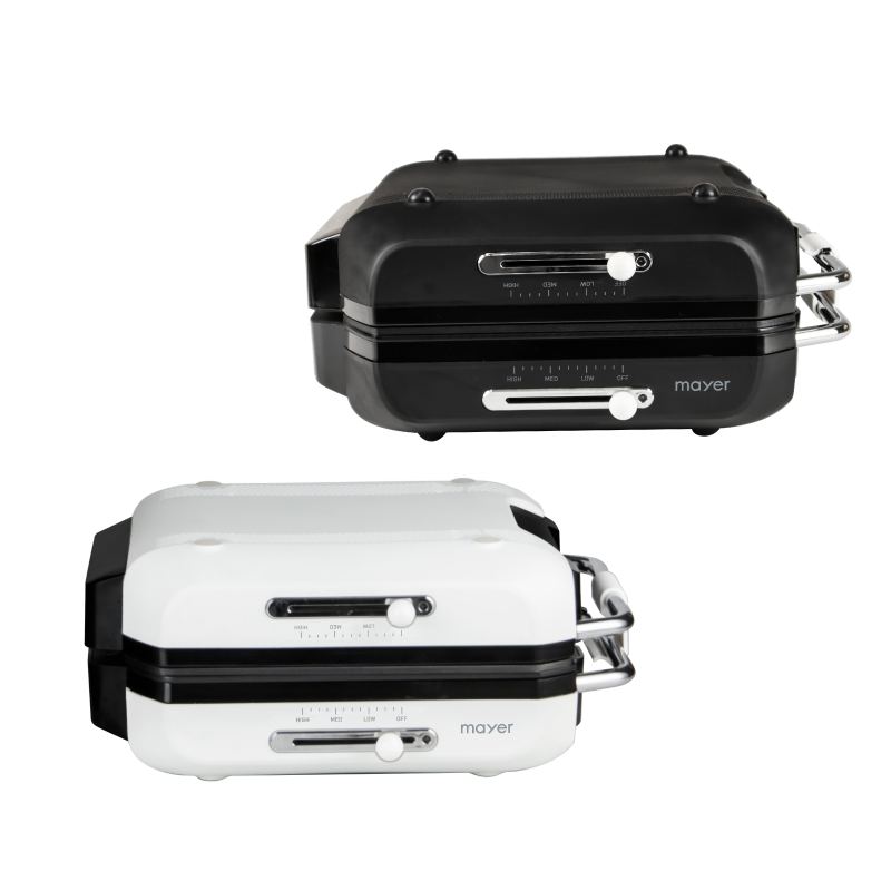 Foldable Multi-Functional Ceramic Cooker with Grill | Mayer Singapore