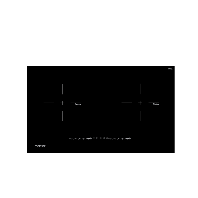 75cm 2 Zone Hybrid Hob with Slider